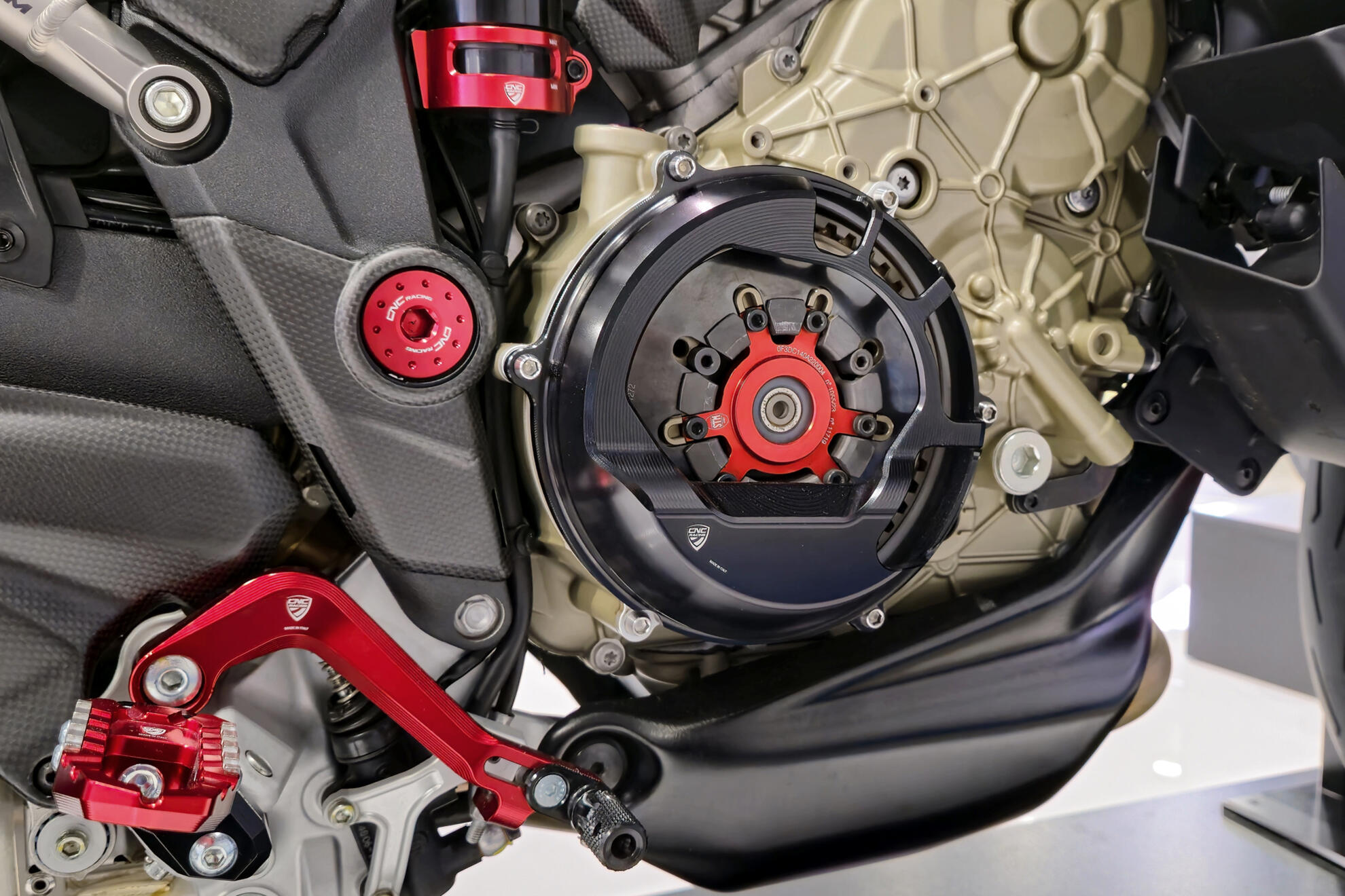 Clear cover Ducati dry clutch - Cnc Racing | Cnc Racing