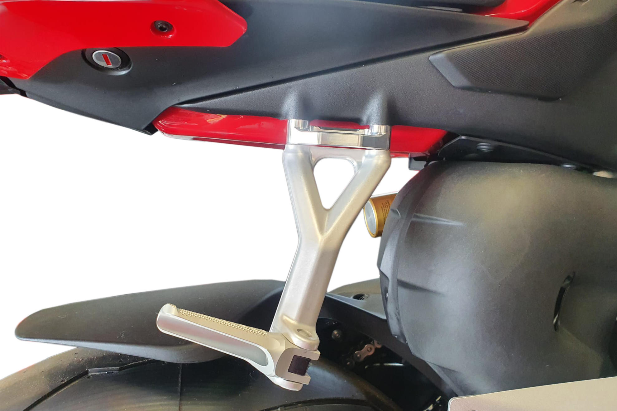 Rear footrest blanking plates Ducati Panigale V4 / Streetfighter V4 ...