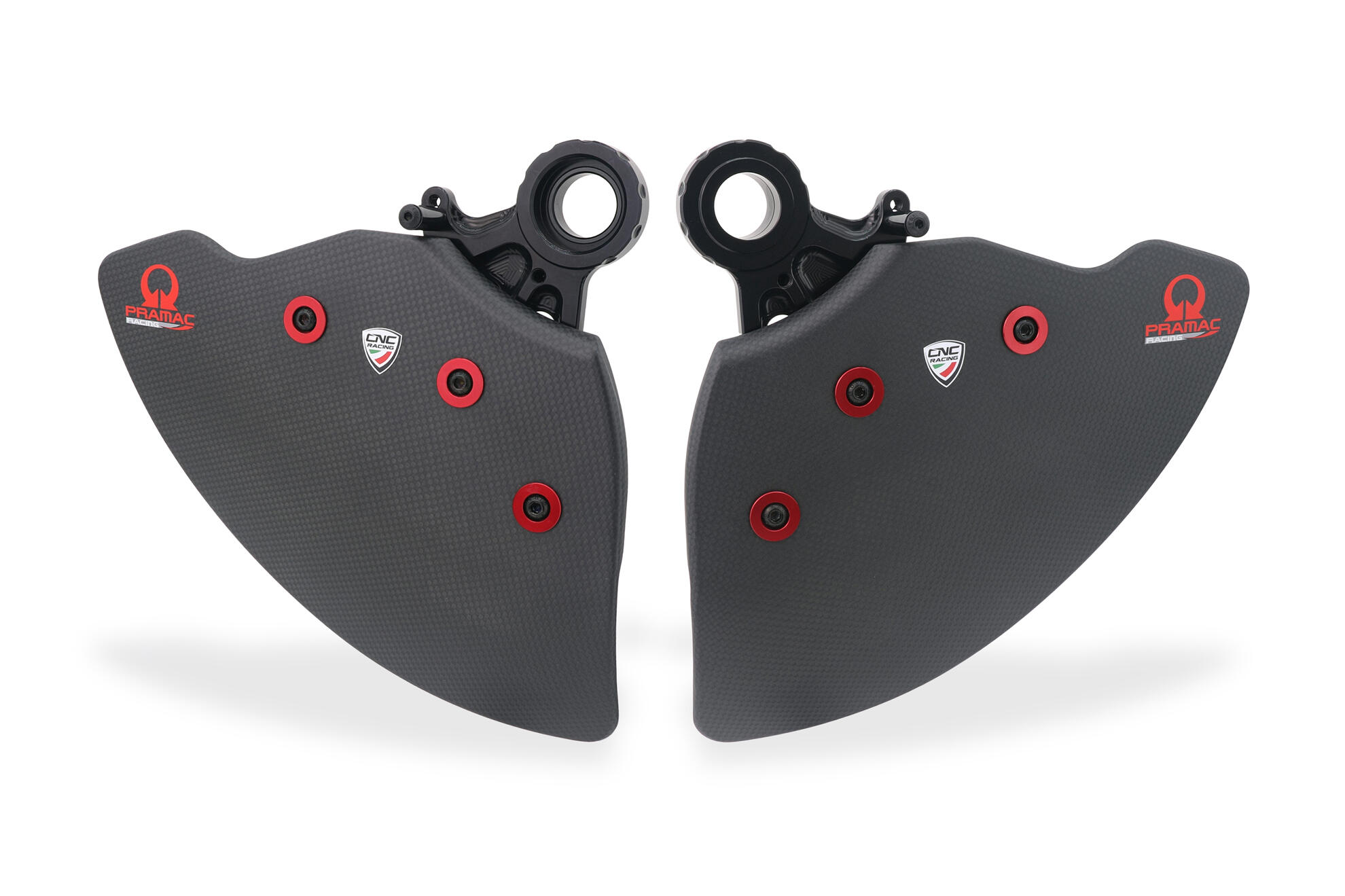 GP DUCTS EVO - Front brake cooling system - Carbon Matt - Pramac Racing ...