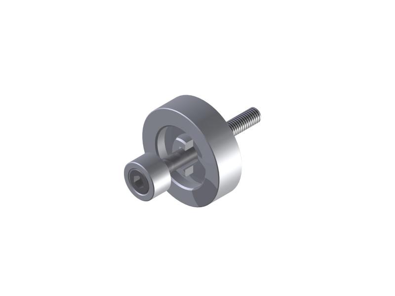 Adapter with anti-rotation system to install brake and clutch lever ...